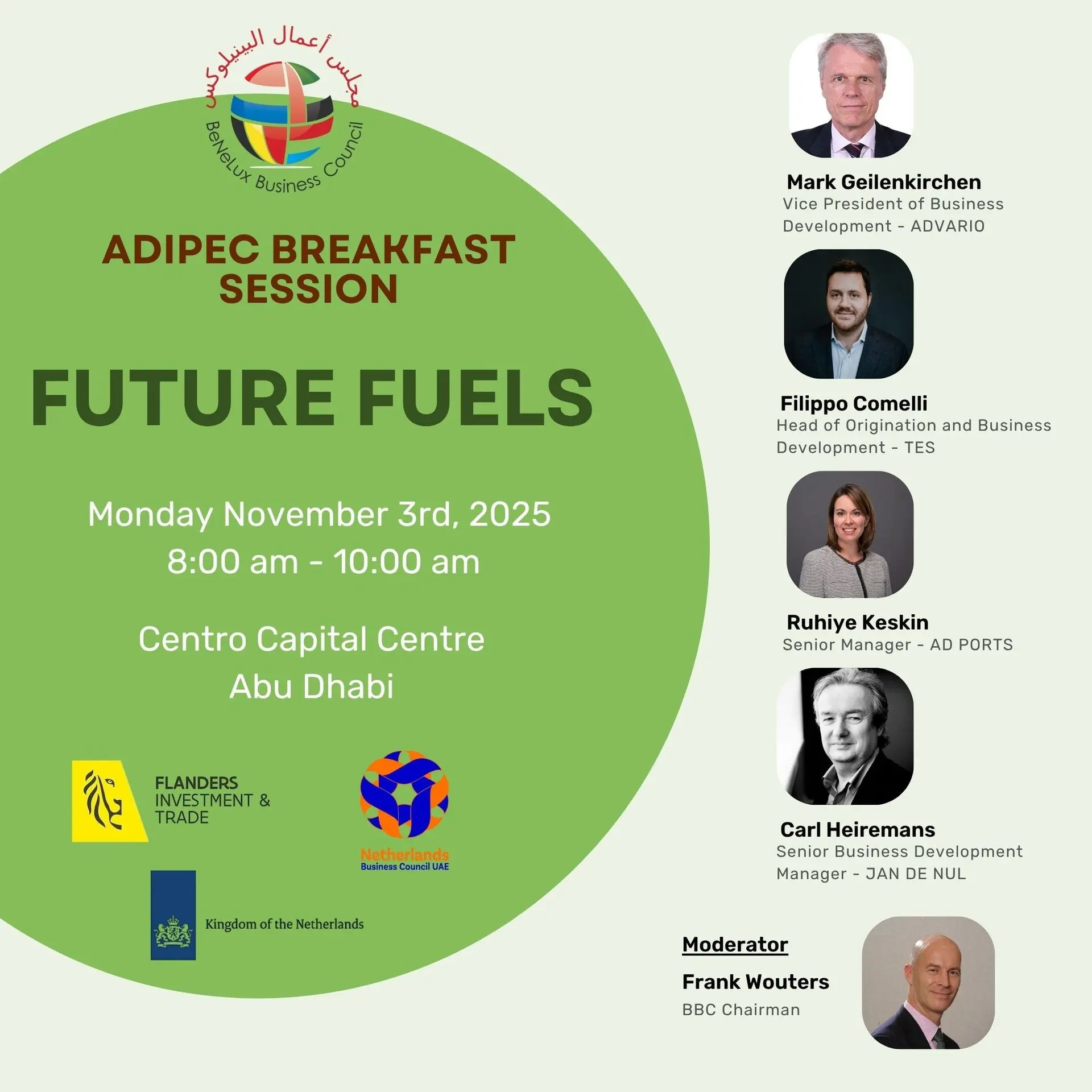 ADIPEC Breakfast | Belgium Business Council Dubai